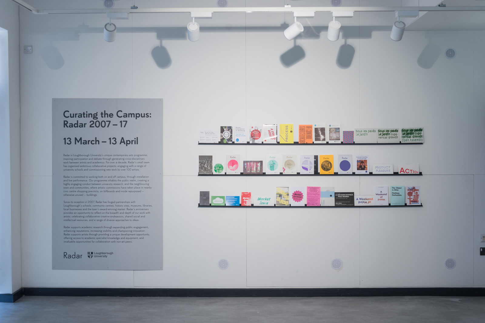 Martin Hall Exhibition Space | LU Arts | Loughborough University