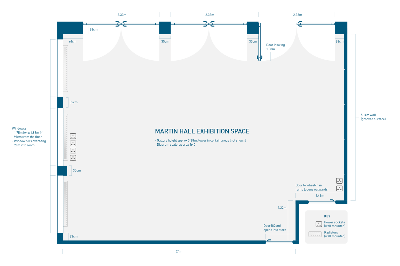 Martin Hall Exhibition Space | LU Arts | Loughborough University