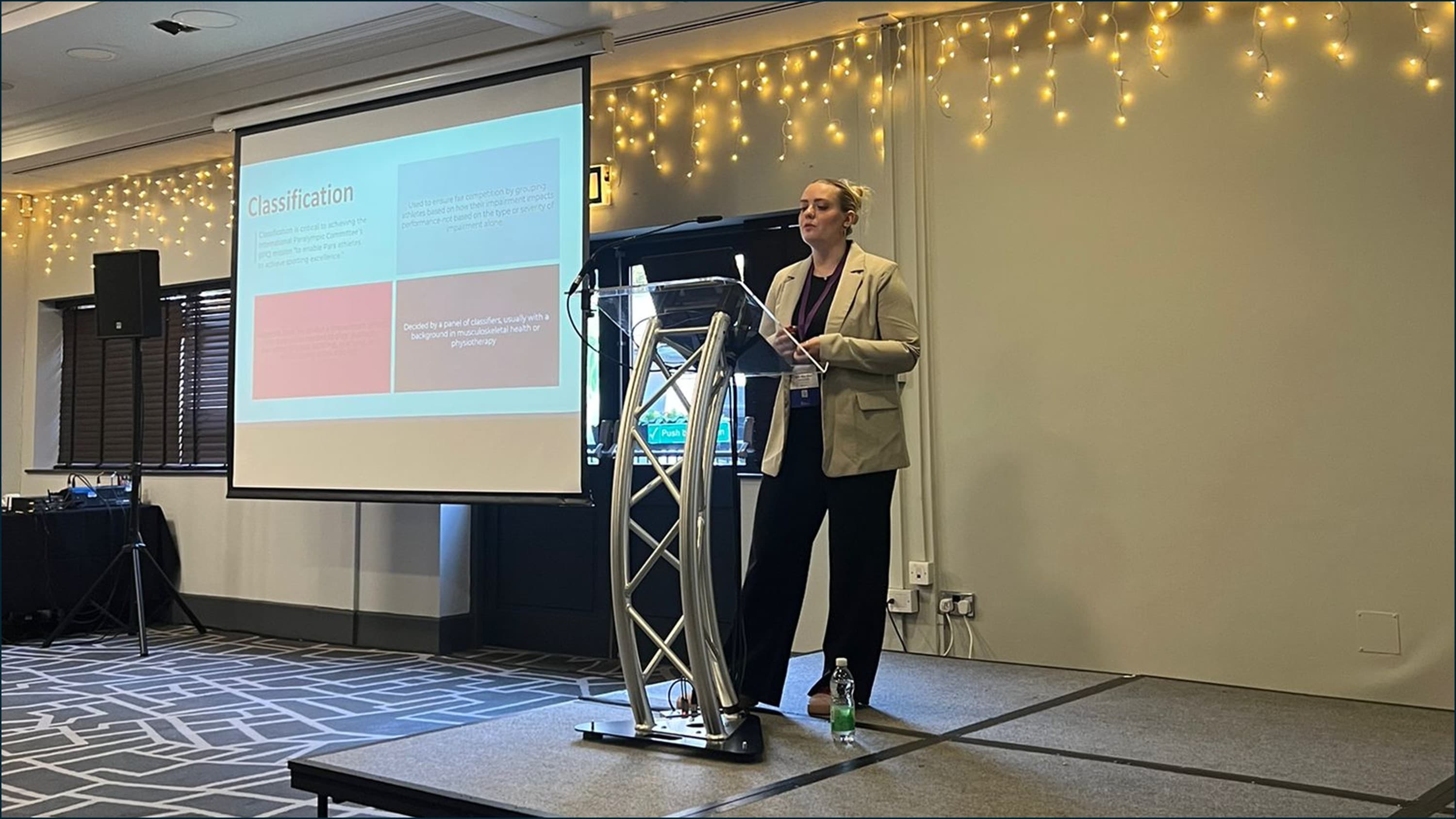 Ellie-May Conference Attendance | Peter Harrison Centre | Loughborough ...