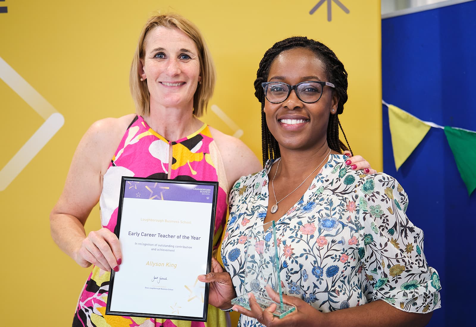 Staff celebrated at 2023 awards | Loughborough Business School ...