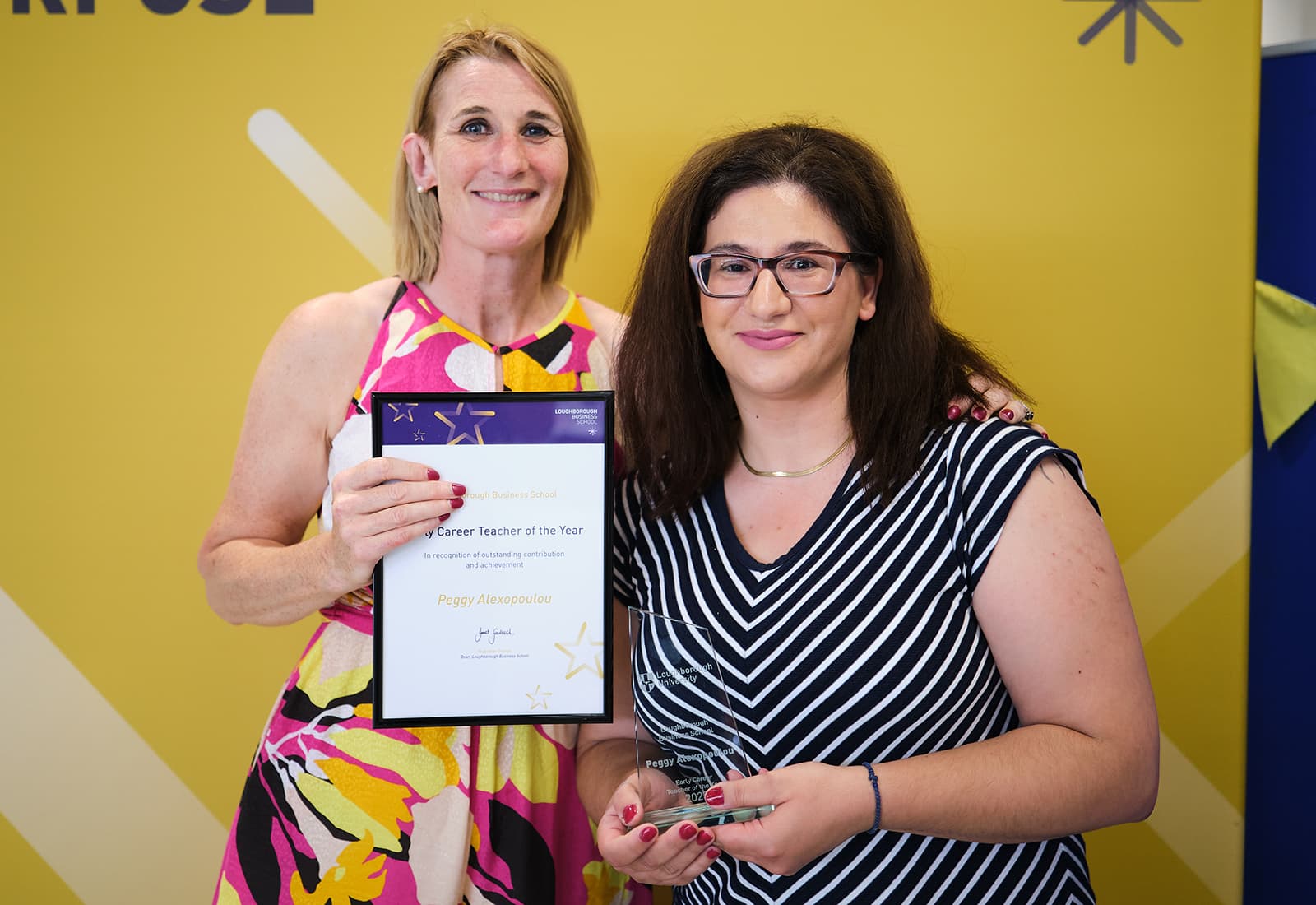 Staff celebrated at 2023 awards | Loughborough Business School ...