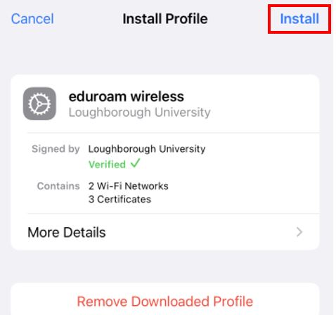 Wi-Fi-How to connect my iOS device to eduroam | IT Services ...