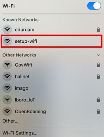 Wi-Fi-How to connect my MacBook to eduroam | IT Services | Loughborough ...