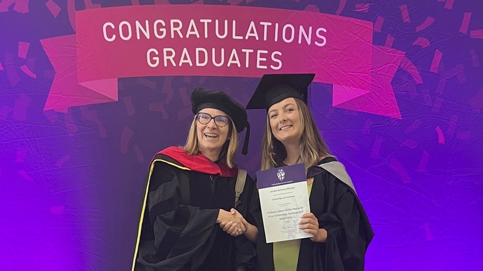 Criminology and Sociology students awarded prizes at Graduation ...